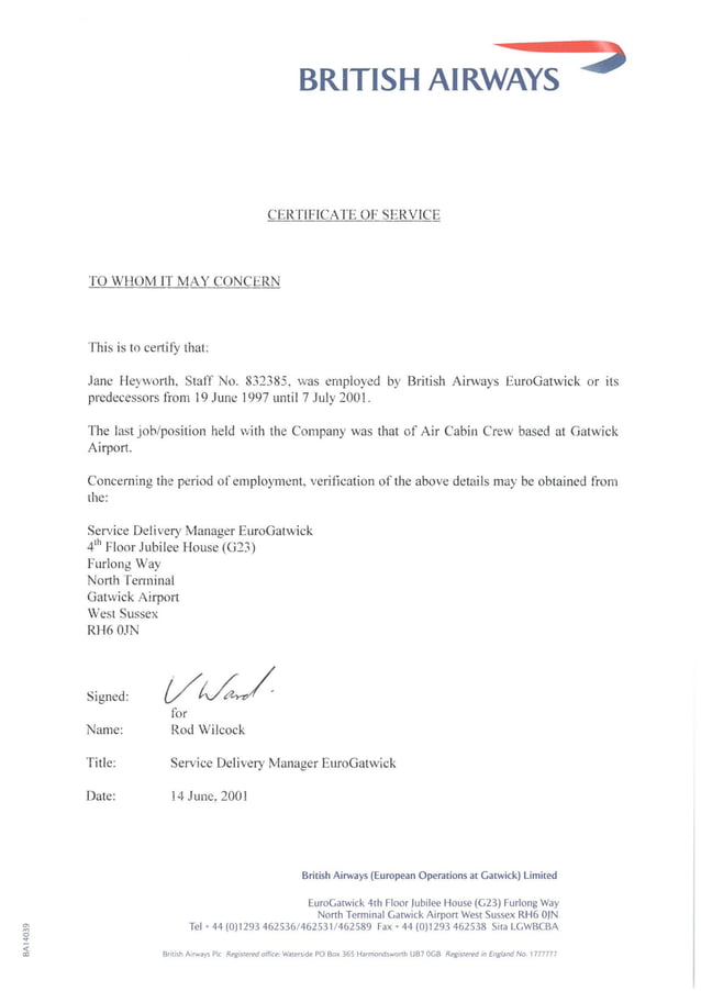 Airline Certificates | PDF