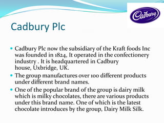 Cadbury | PPTX