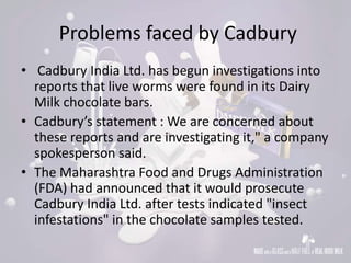 Cadbury | PPTX