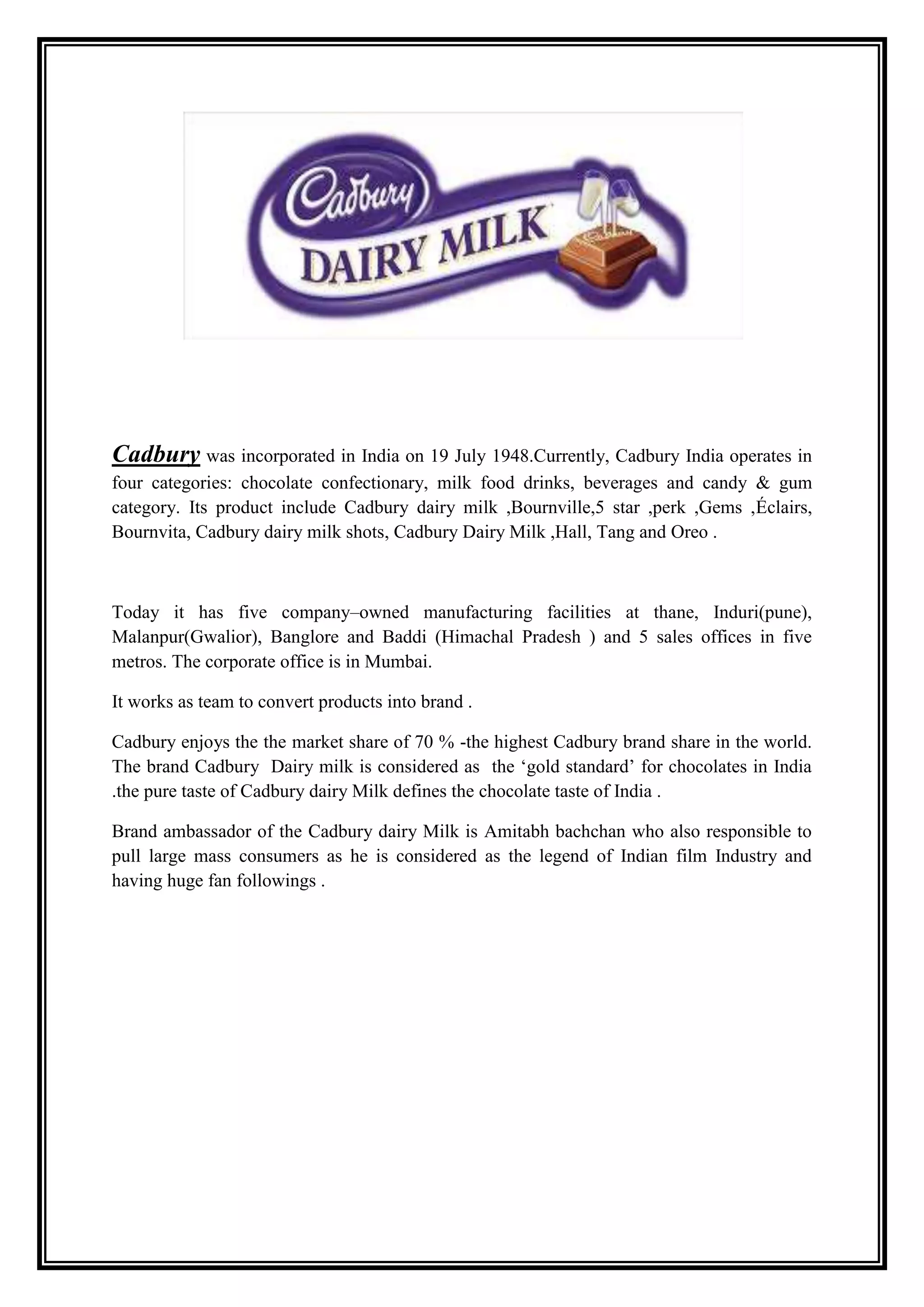 Cadbury | DOCX