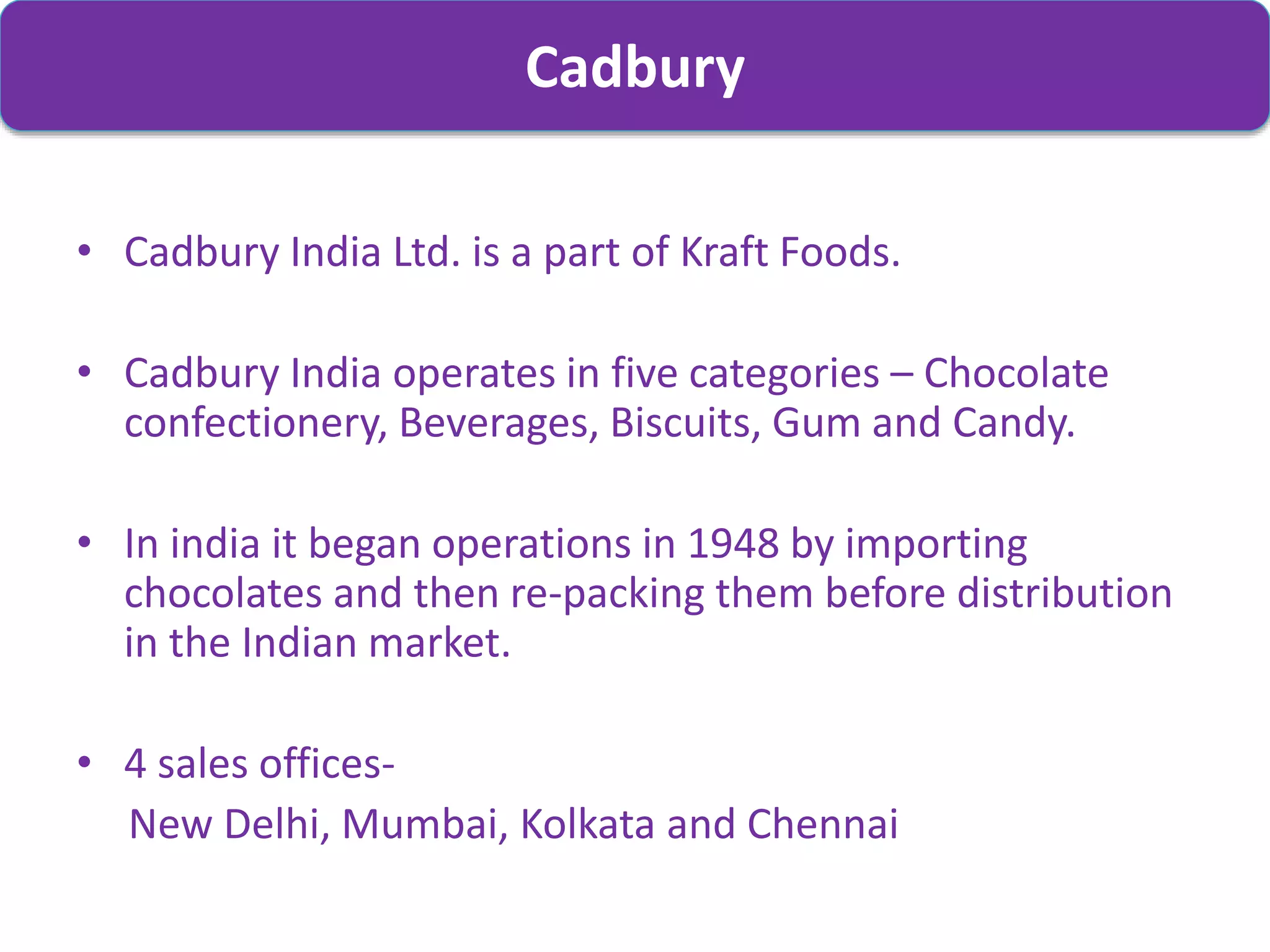 Cadbury | PPTX