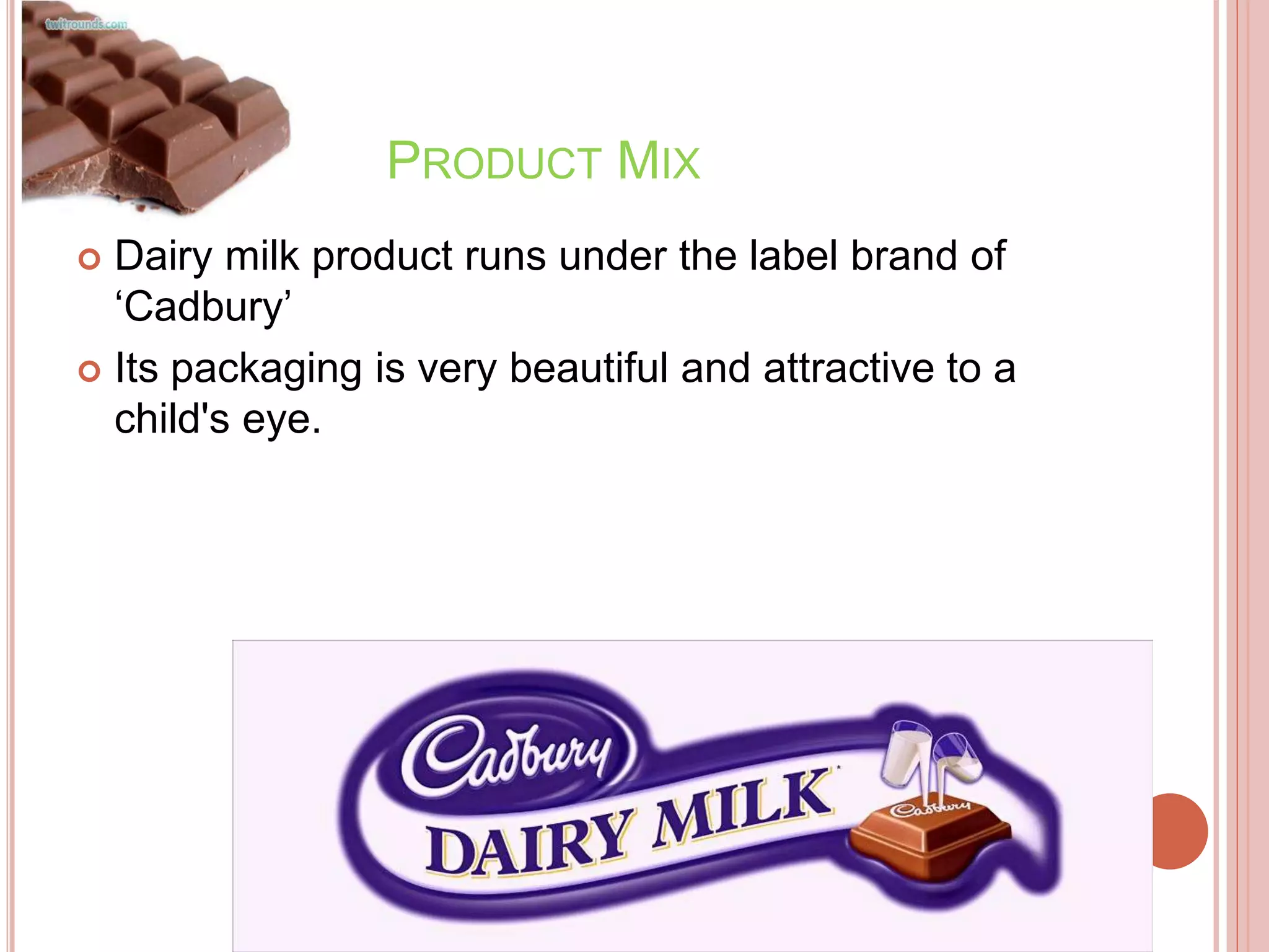 marketing segmentation of Cadbury | PPTX