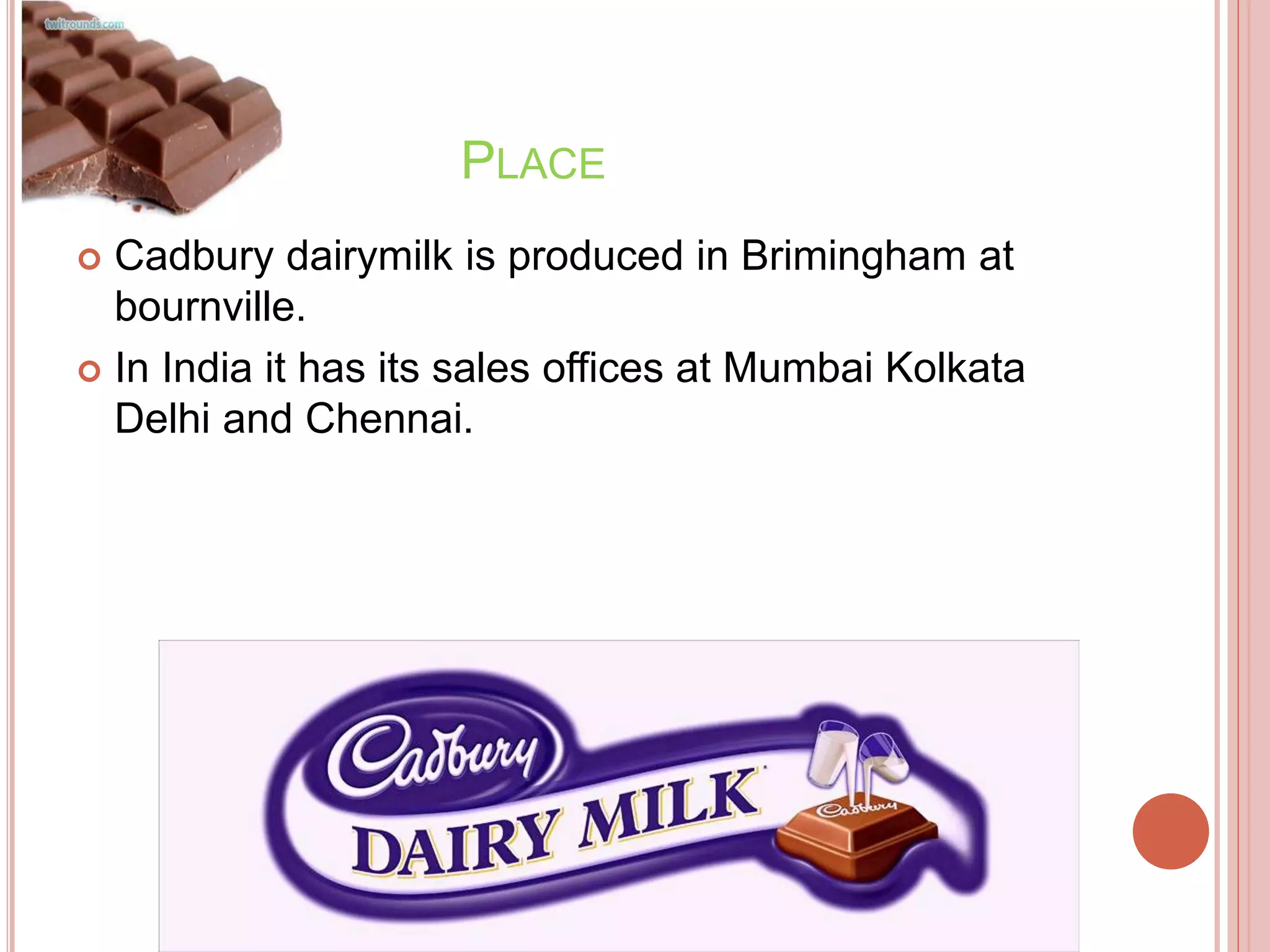 marketing segmentation of Cadbury | PPTX