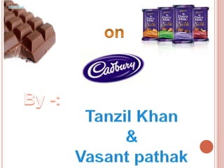 marketing segmentation of Cadbury | PPTX
