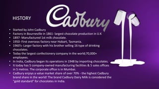 Cadbury launches beer | PPTX