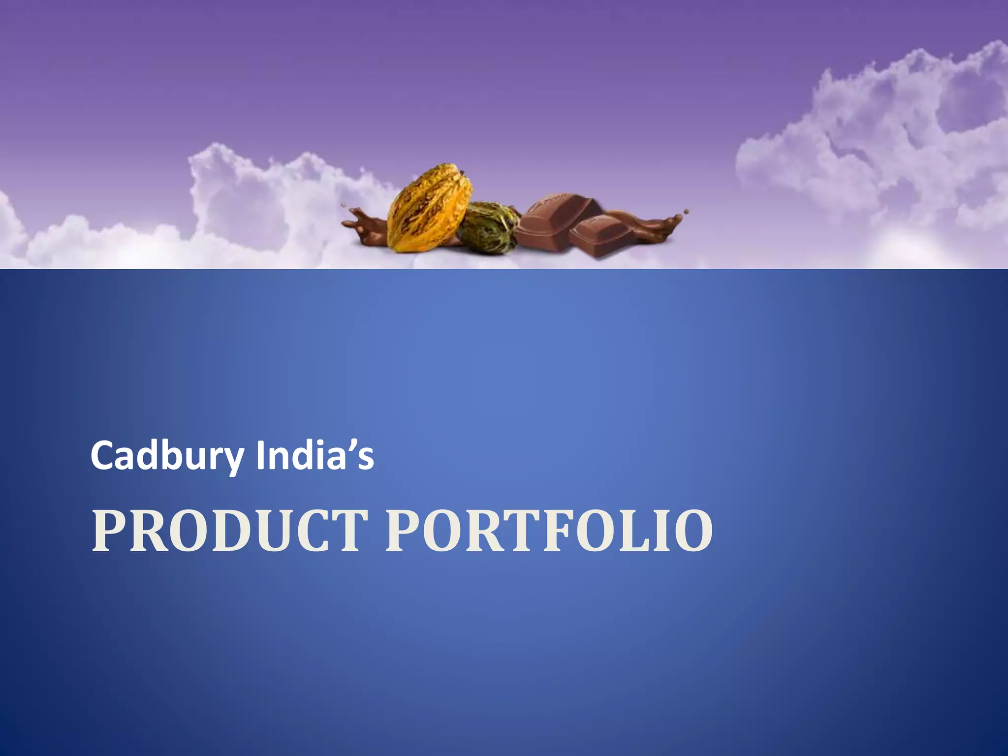Cadbury India- An overview | PPTX