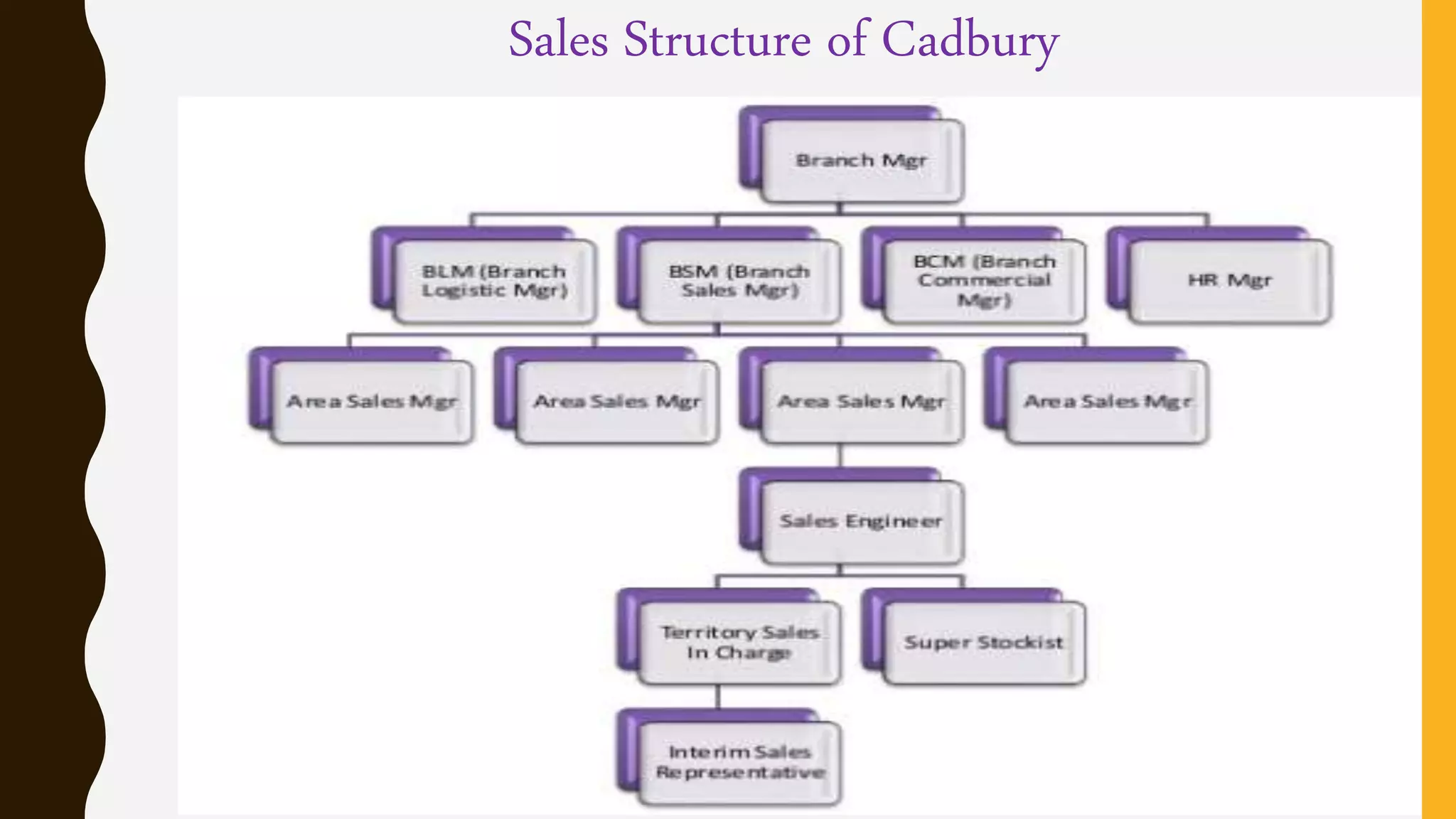 Cadbury sales force & channel management | PPTX