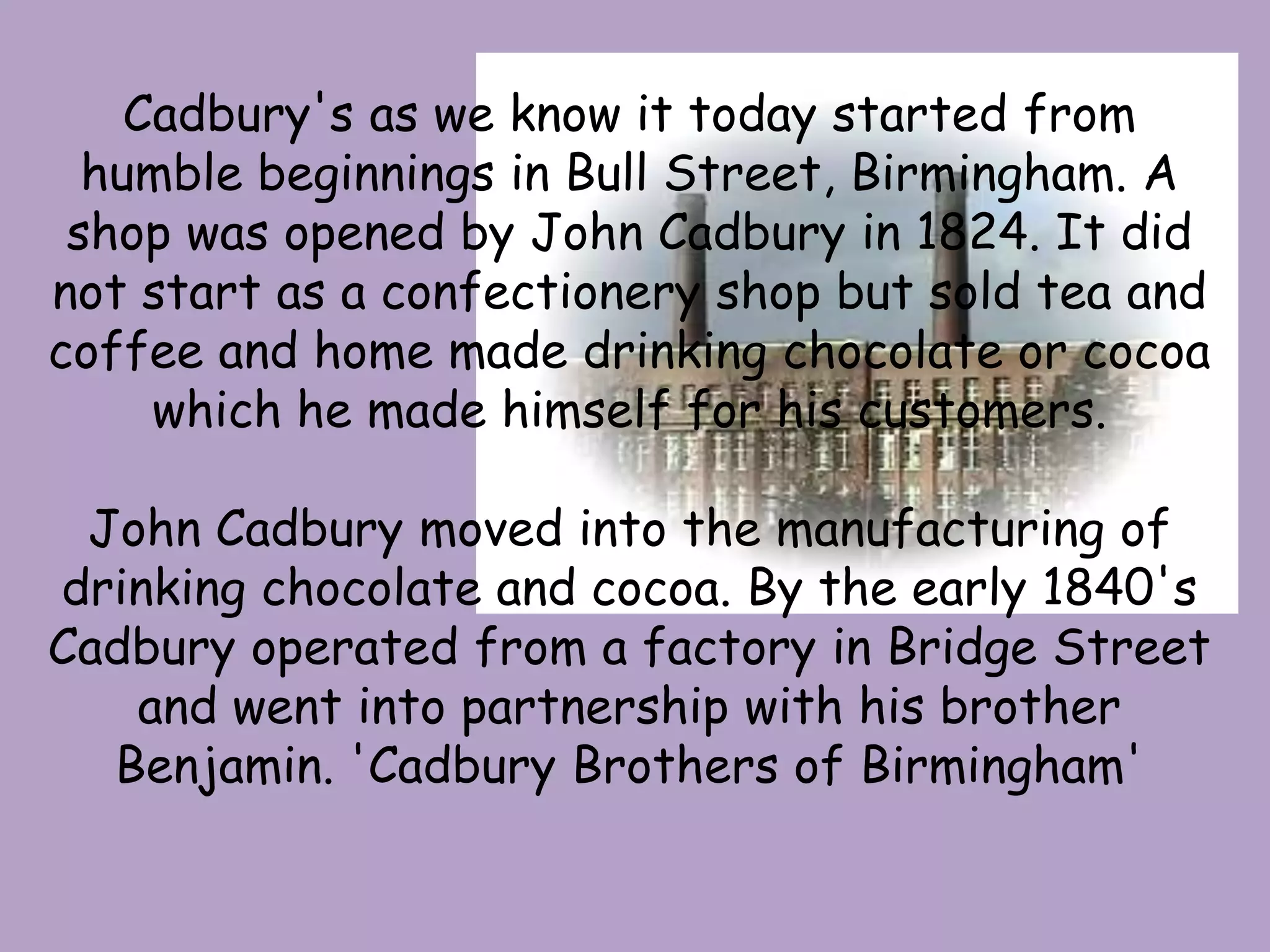 Cadbury analysis | PPTX