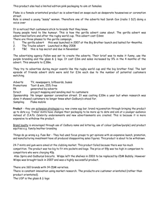 Cadbury and the confectionery market notes 3 | PDF | Grocery Shopping ...