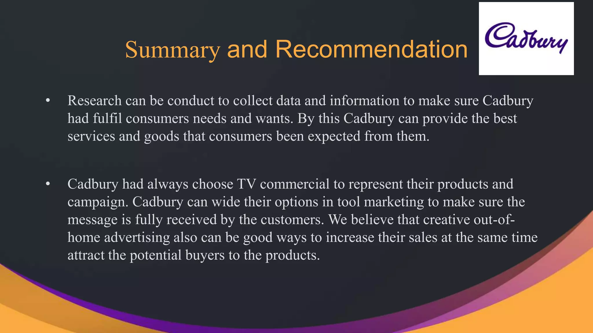 Cadbury campaign pitch presentation | PPTX | Advertising Industry ...