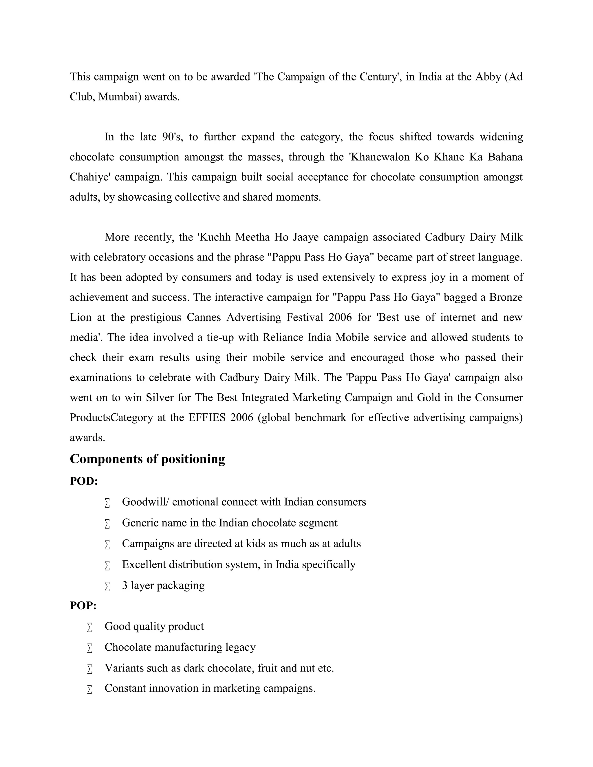 Cadbury cbbe model | PDF