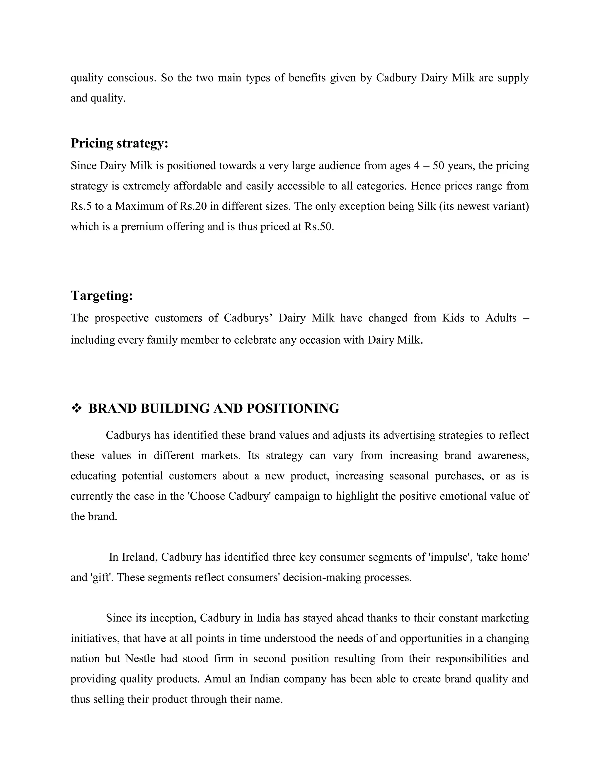 Cadbury cbbe model | PDF