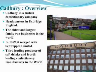 Cadbury chocolate advertisement study(focusing perk) | PPTX