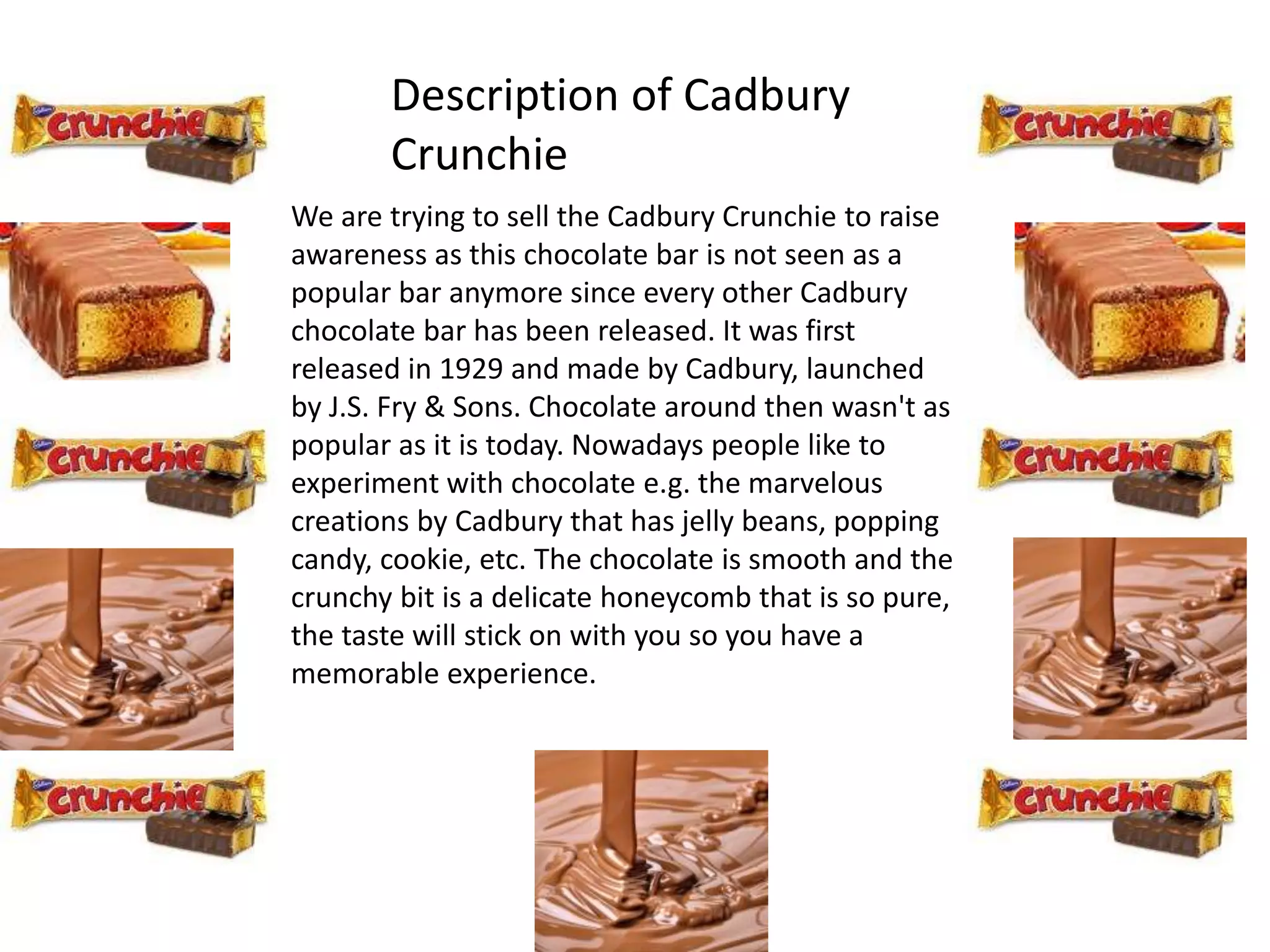 Cadbury crunchie print and tv advert milan and ornob (2) (1) | PPTX