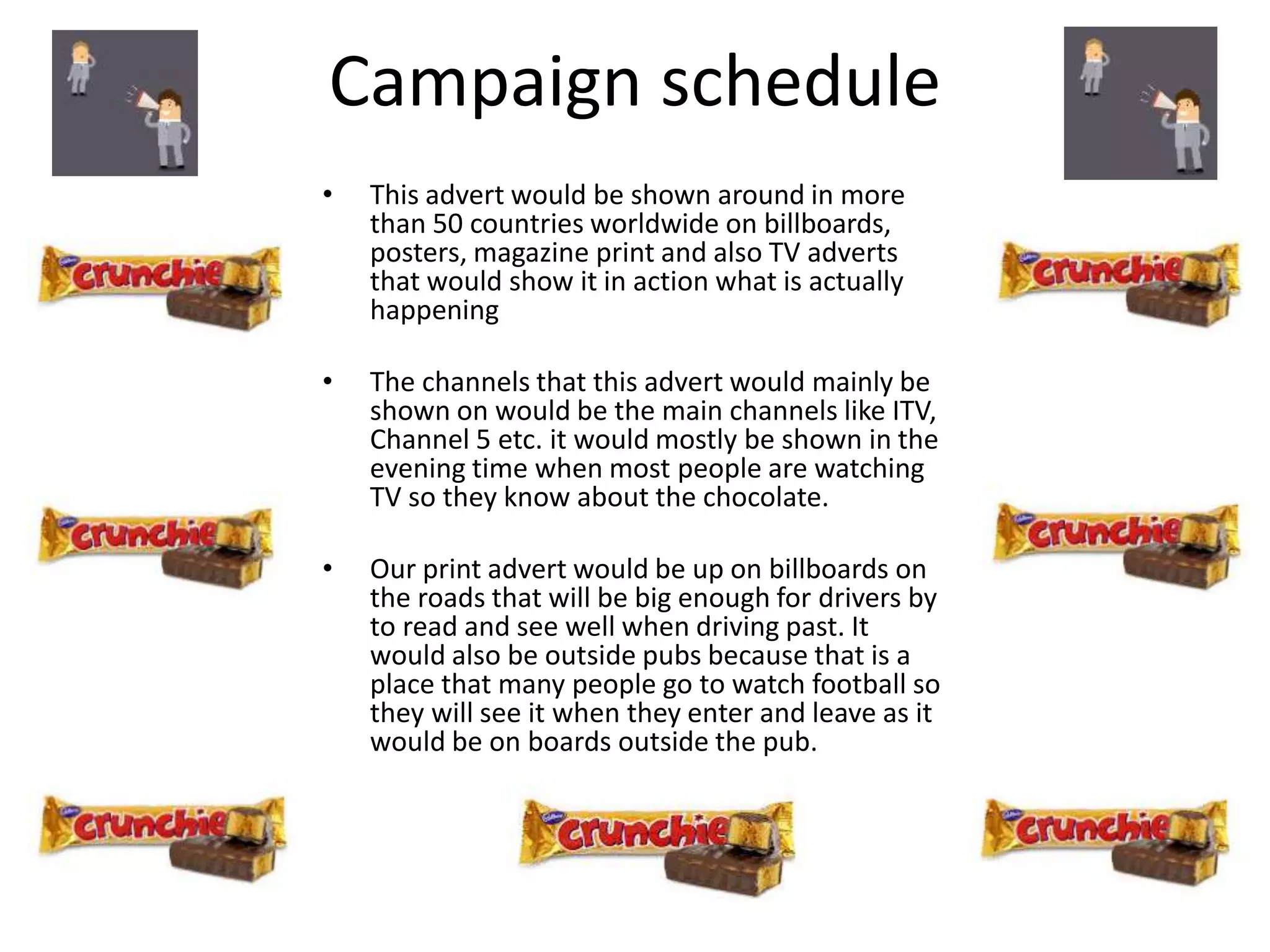 Cadbury crunchie print and tv advert milan and ornob (2) (1) | PPTX