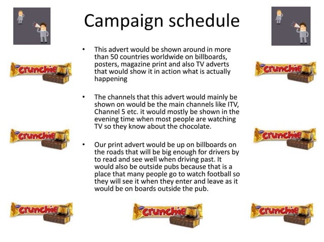 Cadbury crunchie print and tv advert milan and ornob (2) (1) | PPTX ...
