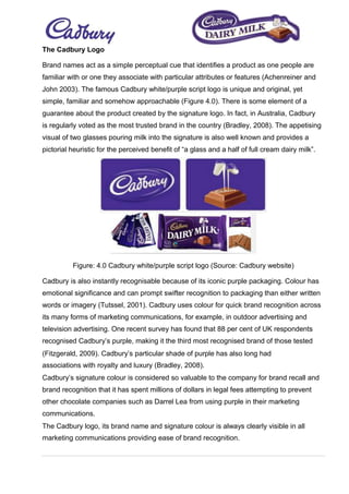 Organisation behvaiour of Cadbury | DOC