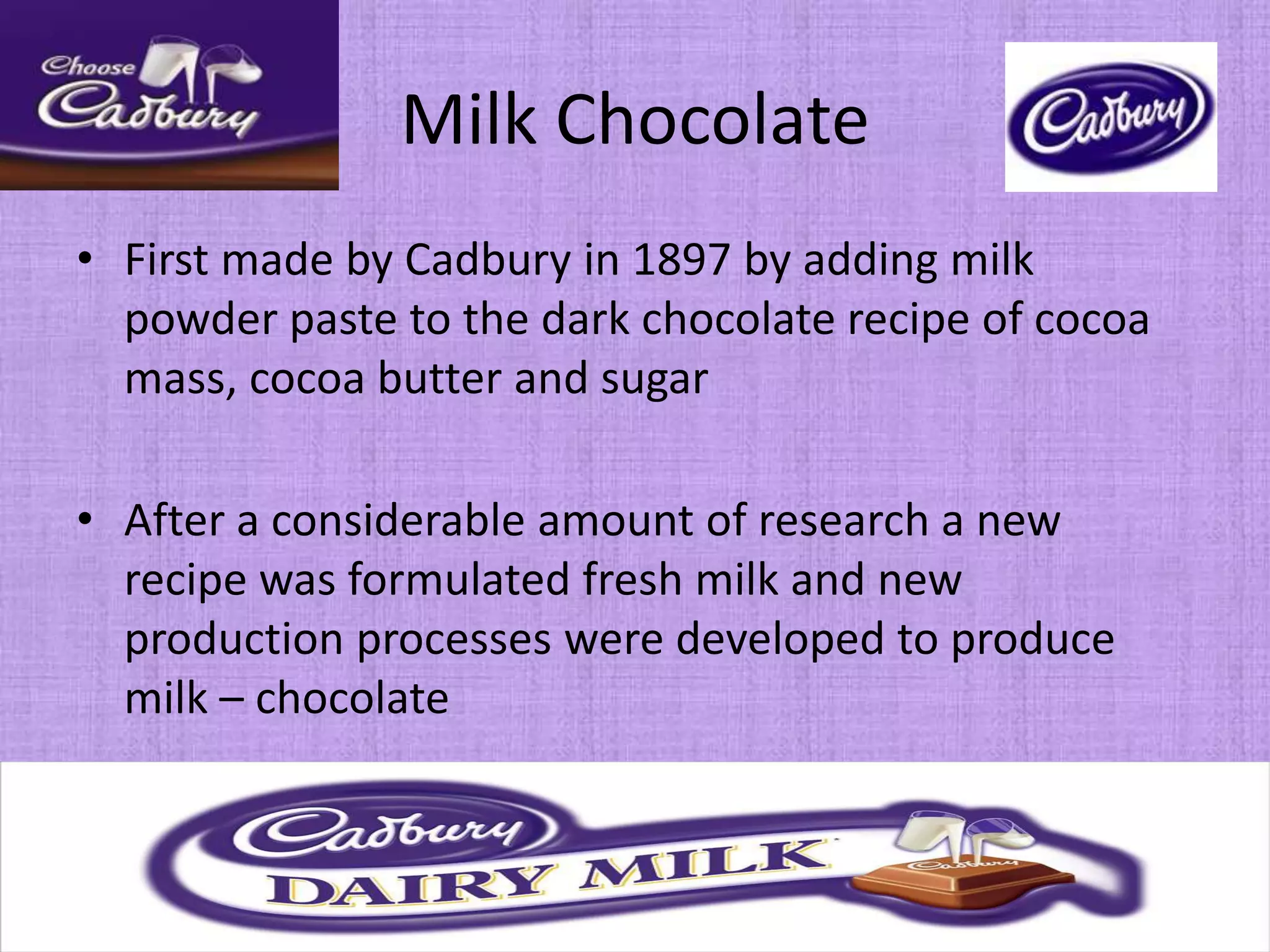 Cadbury Dairy Milk | PPTX