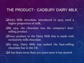 Cadbury dairy milk brand analysis | PPTX