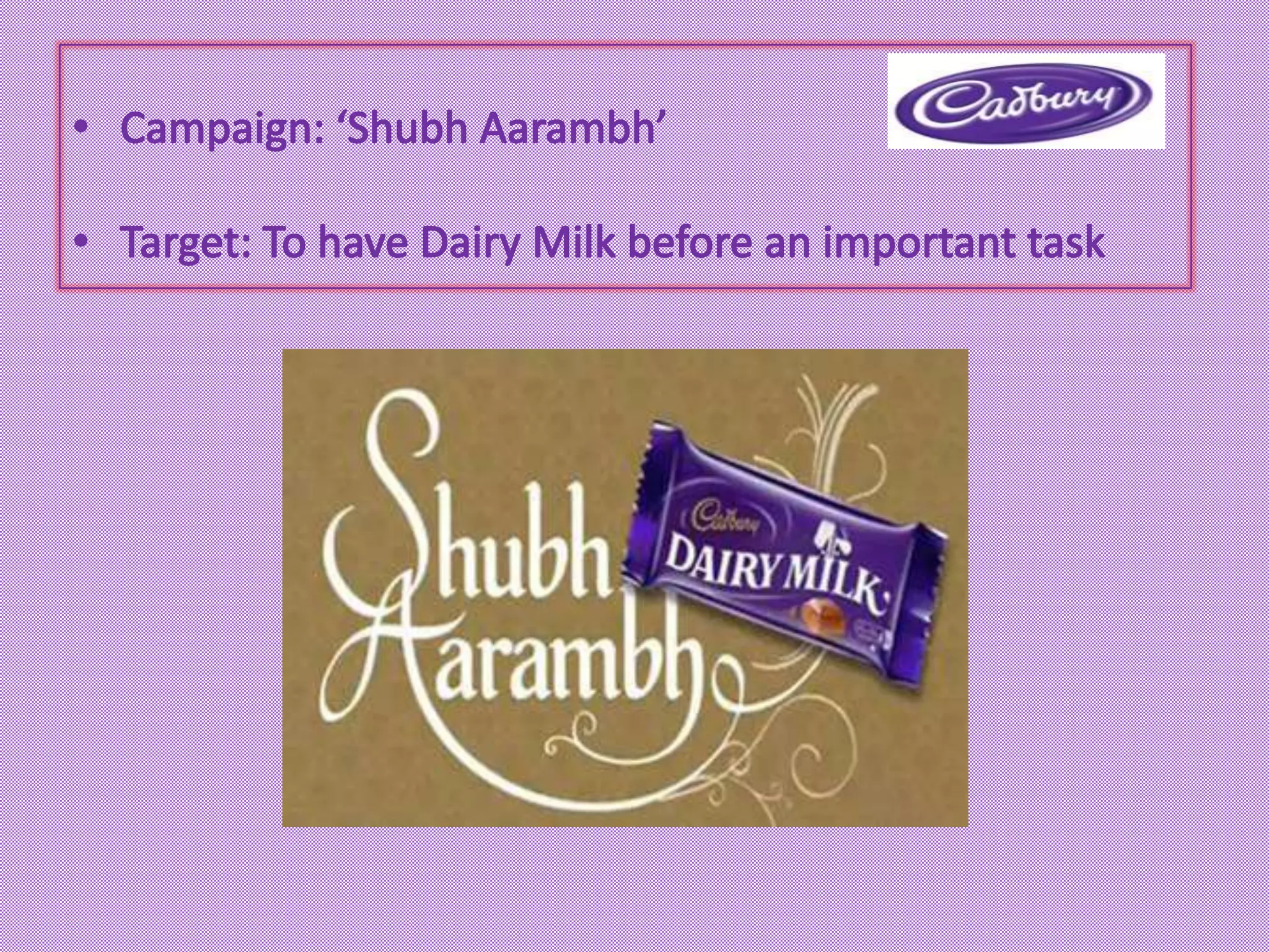 Cadbury final ppt | PPTX