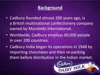 Marketing : Repositioning Strategies of Cadbury Dairy Milk | PPTX