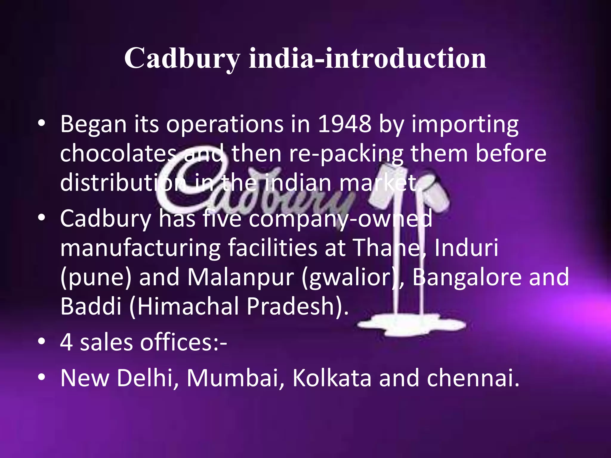 Cadbury india product-life_cycle | PPTX