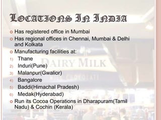 Cadburyindia ppt | PPTX