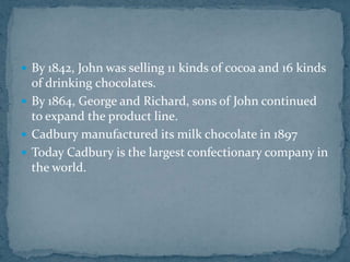 Cadbury Presentation | PPT