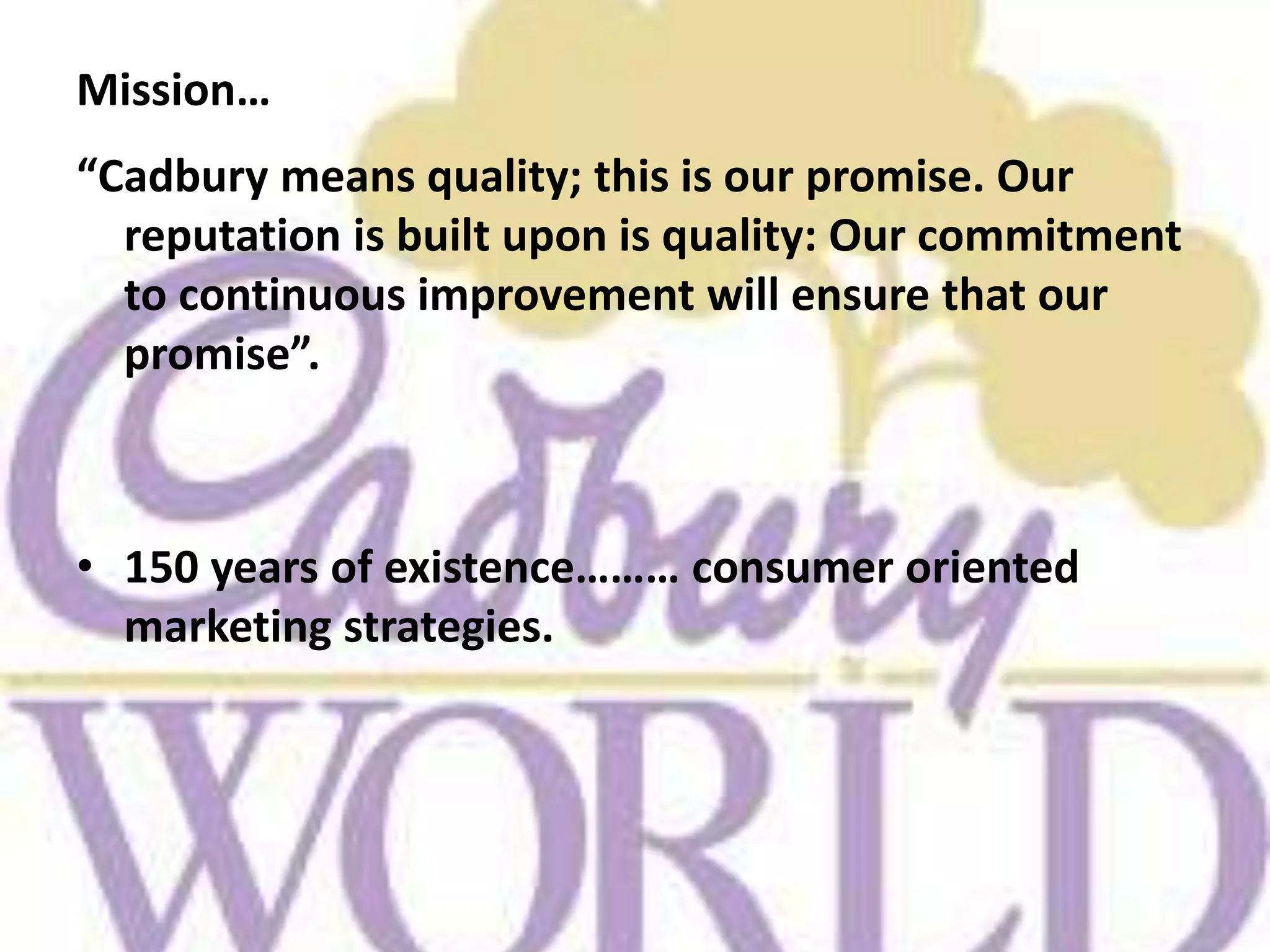 Cadbury presentation | PPTX