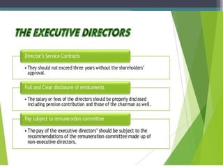Cadbury Report under corporate governance | PPTX