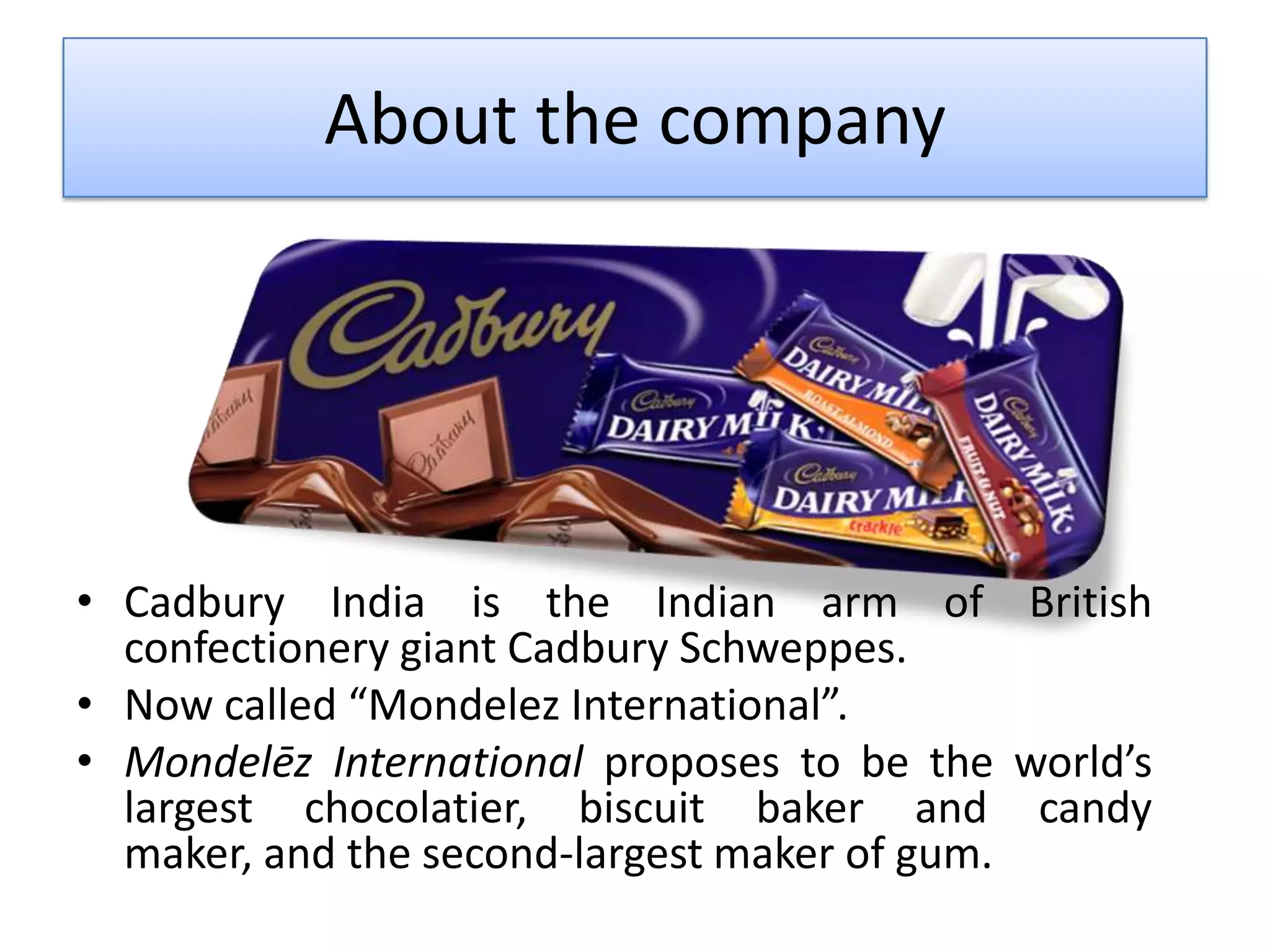 Cadbury’s comeback | PPTX
