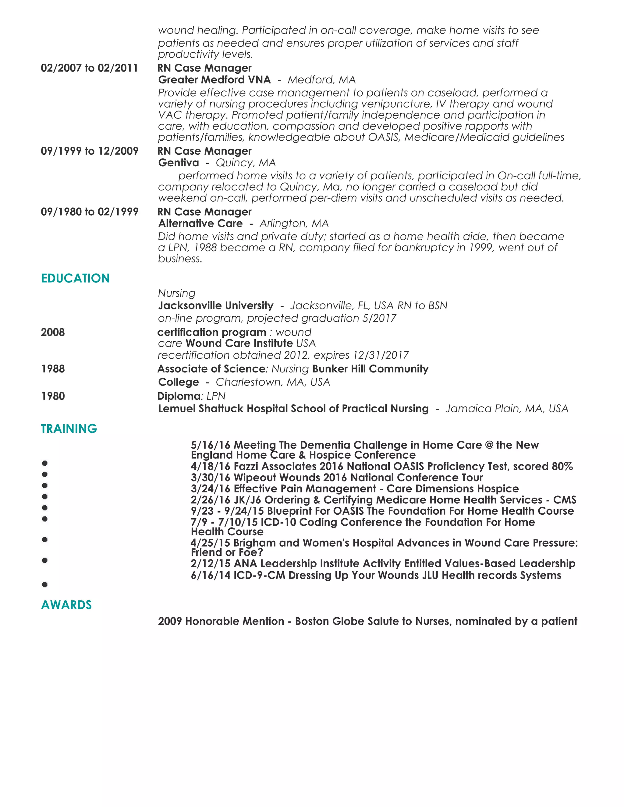 Delia Martin Resume 1 | PDF