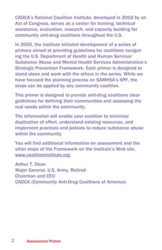CADCA Assesment Primer | PDF