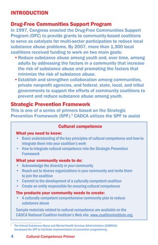 CADCA Cultural Competence Primer | PDF