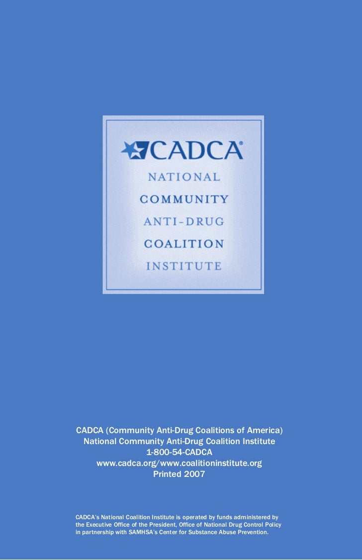 Cadca Implementation Primer