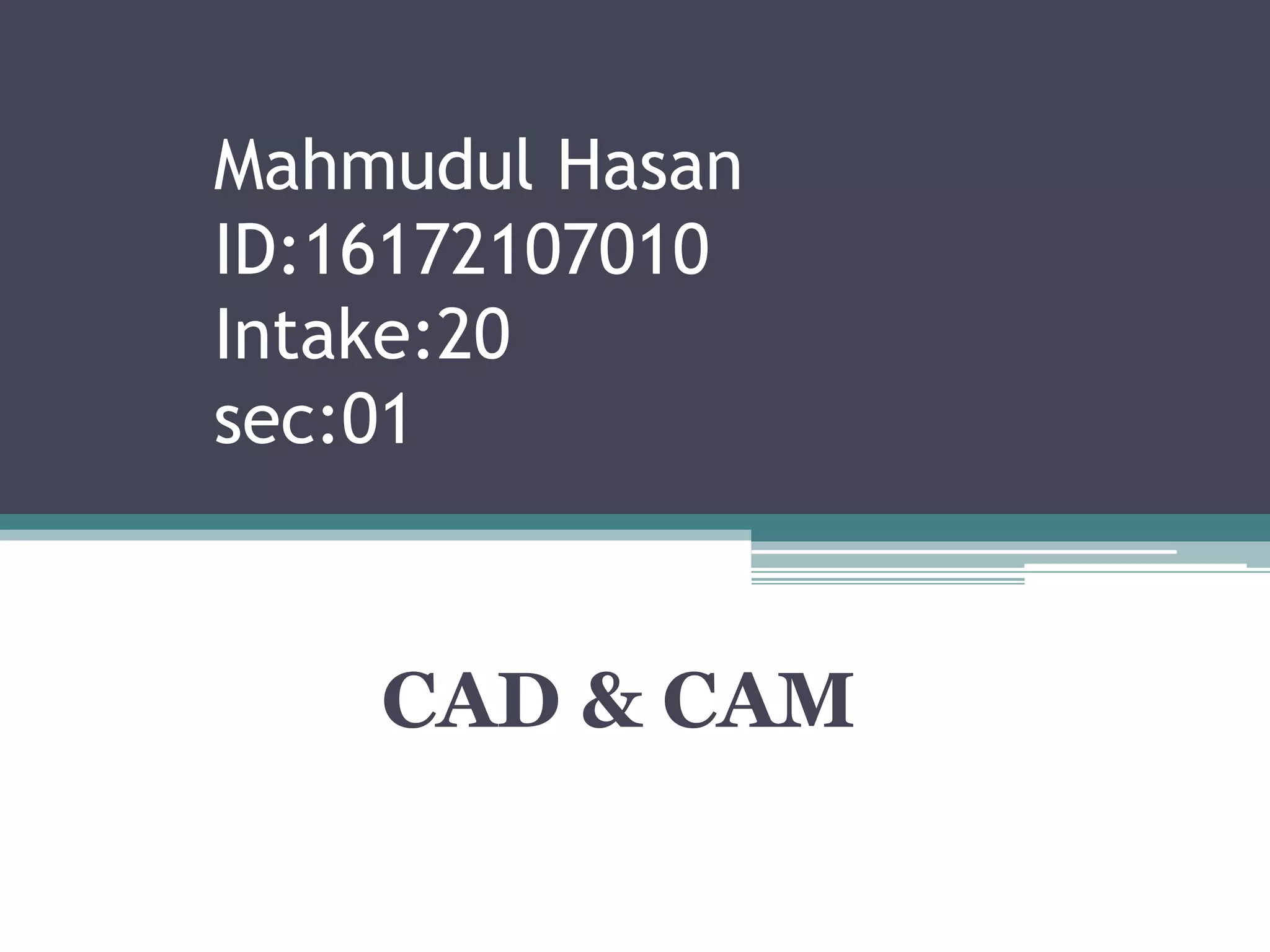 Cad cam | PPT