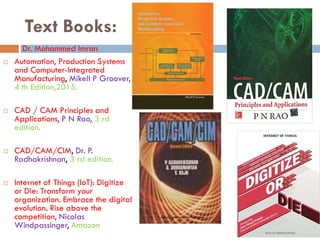 CAD CAM Introduction 18ME72 | PPT