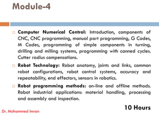 CAD CAM Introduction 18ME72 | PPT
