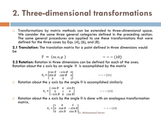 CAD/CAM 1 Module-2 18ME72 Part-A | PDF | Technology & Computing