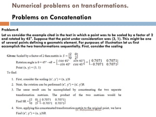 CAD/CAM 1 Module-2 18ME72 Part-A | PDF | Technology & Computing