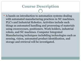 Cad Cam And Automation Systems | PPT