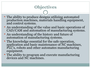 Cad Cam And Automation Systems | PPT