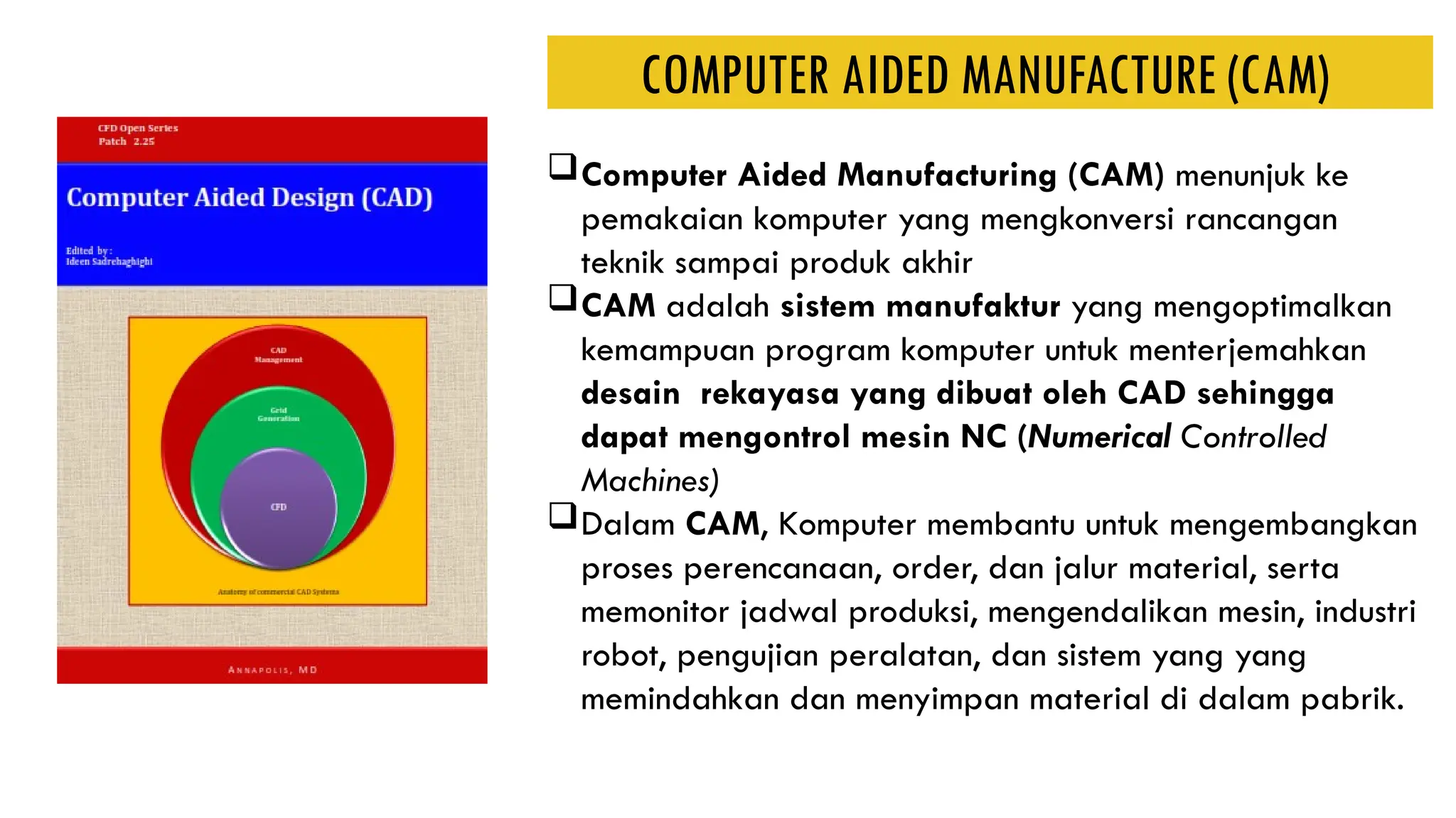 computer aided design manufacture and engineering | PPT