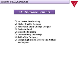 CAD CAM CAE and PLM Study | PPTX