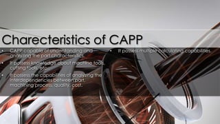 Cad cam capp yasir 14 me-ind01 | PPT