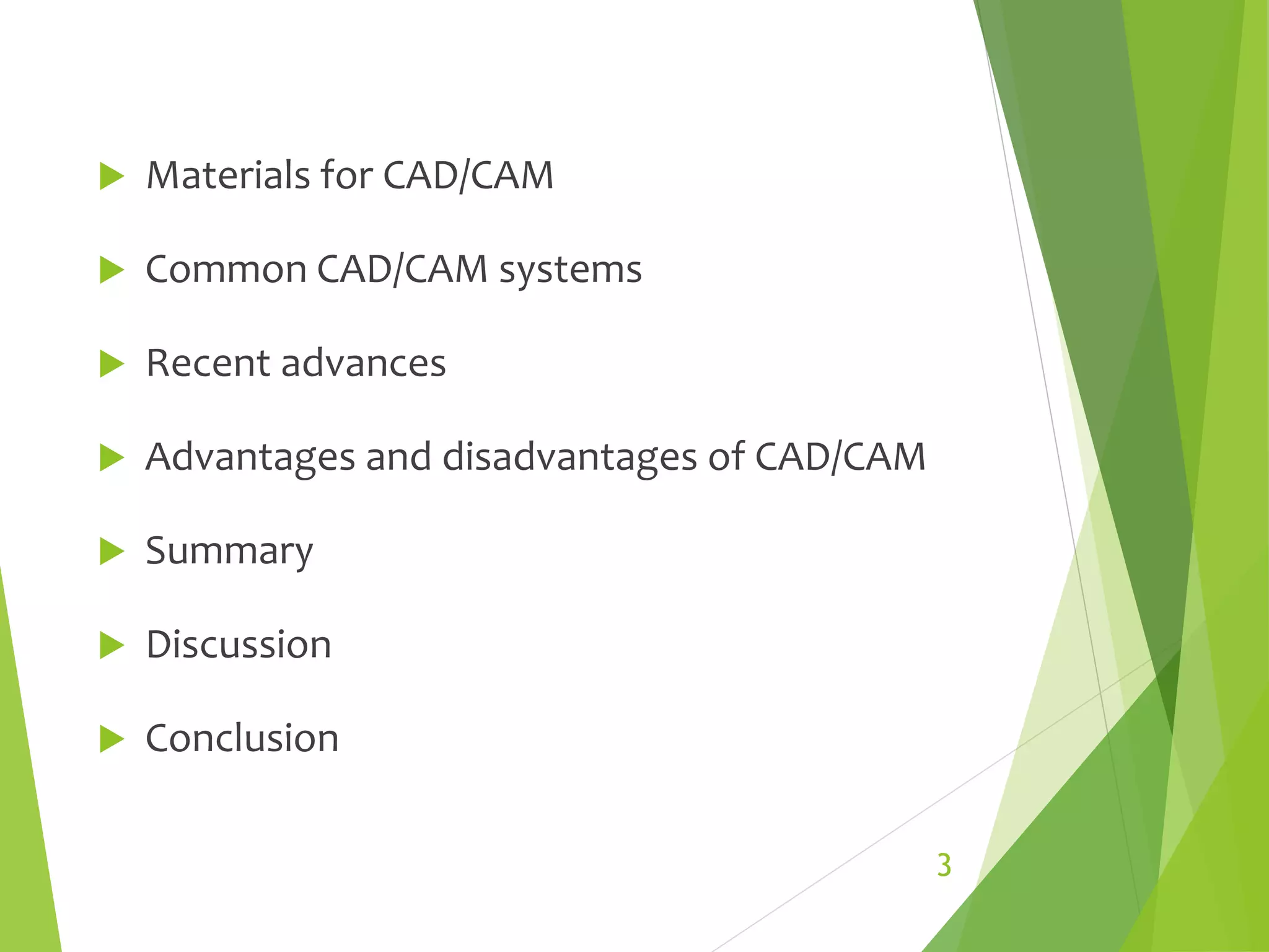 Cad cam in prosthodontics | PPTX