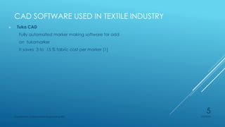 Cad cam in textile design and manufacturing | PDF