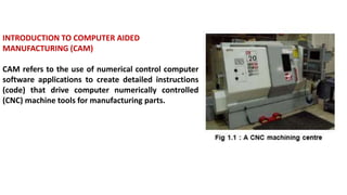 CAD CAM variously _INTRODUCTION TO CAM.pptx