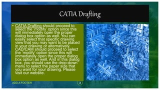 CATIA Cad Models | PPTX