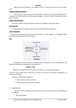 Cad cam unit i [pls vis it our blog sres11meches] | DOC